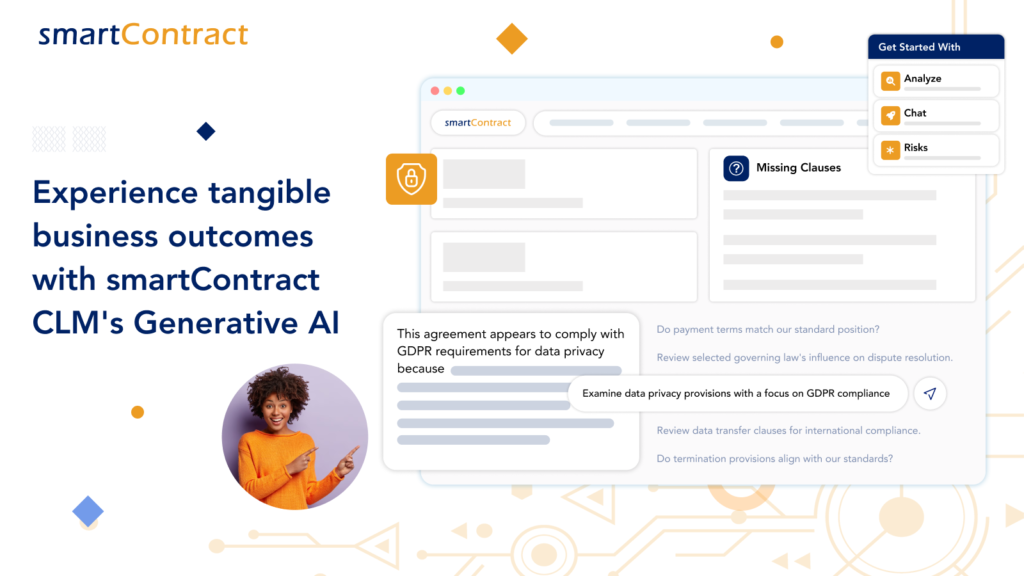 Generative AI features by smartContract CLM