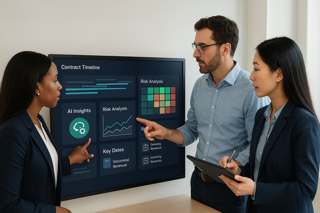 Contract data management: From documents to insights